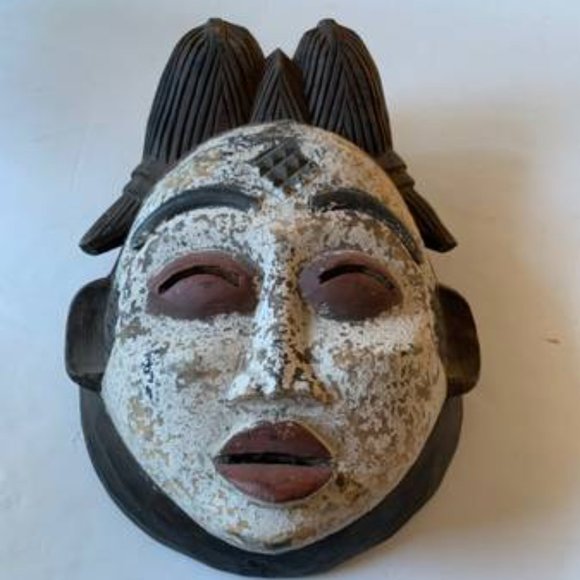 Wall Decor | Circa 199s Duma Or Mukudj Mask Mukui Tribal Tribe In Gabon ...